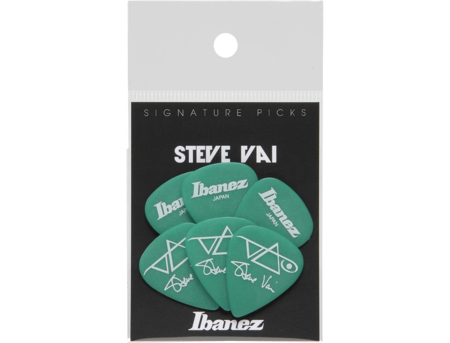 Ibanez 1000SVGR Steve Vai Signature 1.0mm Guitar Picks - Green - What ...