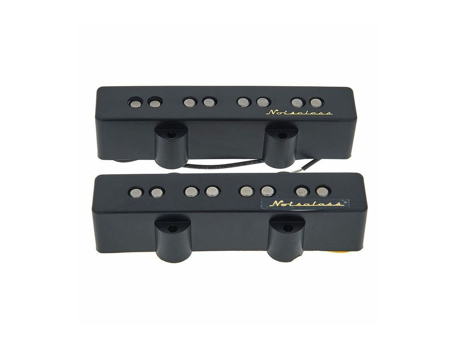 Fender Vintage Noiseless Jazz Bass Single Coil 2-piece Pickup Set ...