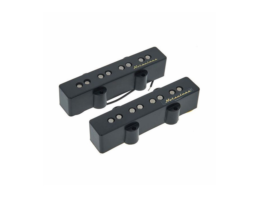Fender Vintage Noiseless Jazz Bass Single Coil 2-piece Pickup Set ...