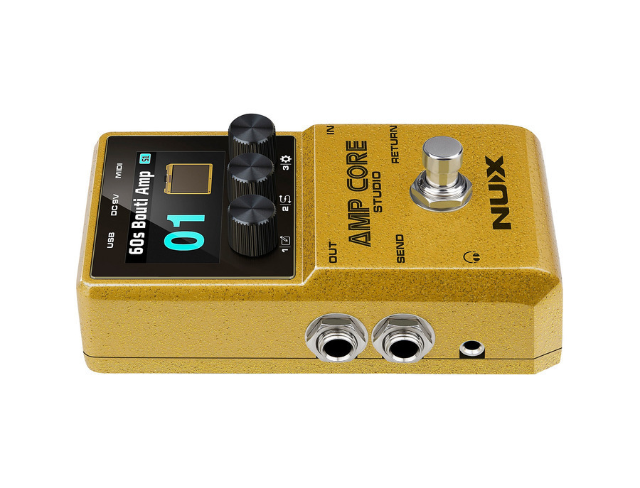 NUX Amp Core Studio Guitar Amp Modeling Pedal - What To Know & Where To ...
