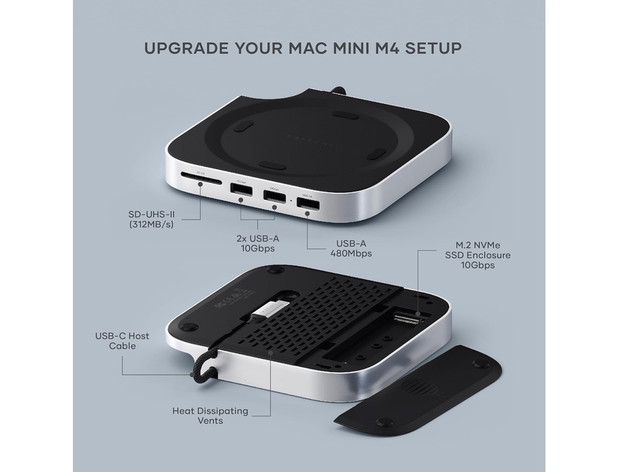 Satechi Mac Mini M4 Stand and Hub - What To Know & Where To Buy ...
