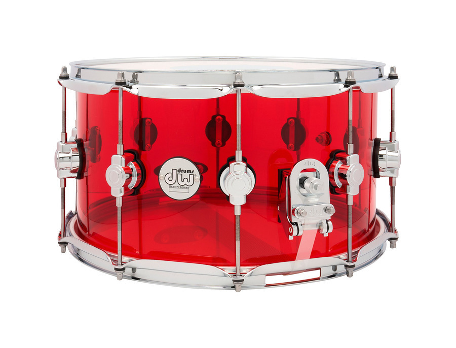 DW Design Series Acrylic 8x14" Snare Drum - What To Know & Where To Buy ...