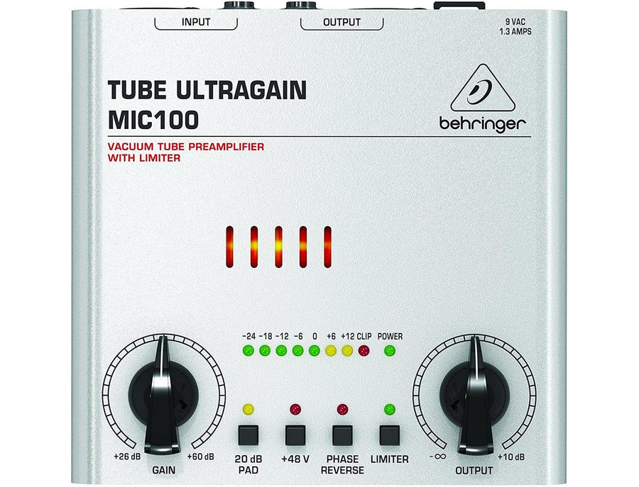 BEHRINGER Tube Ultragain MIC100 - What To Know & Where To Buy | Equipboard