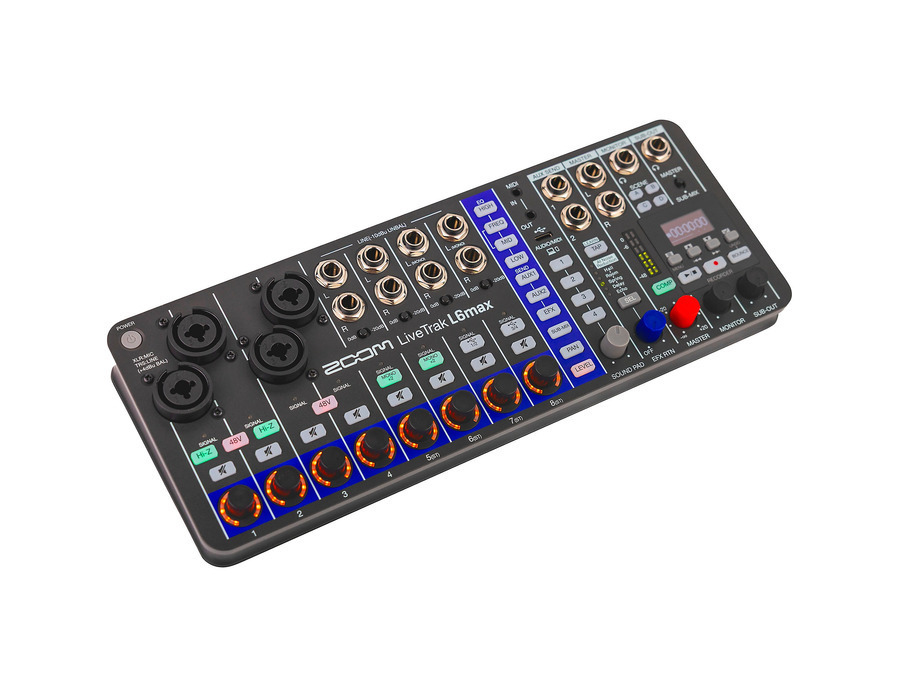 Zoom LiveTrak L6max 12-channel Digital Mixer - What To Know & Where To ...