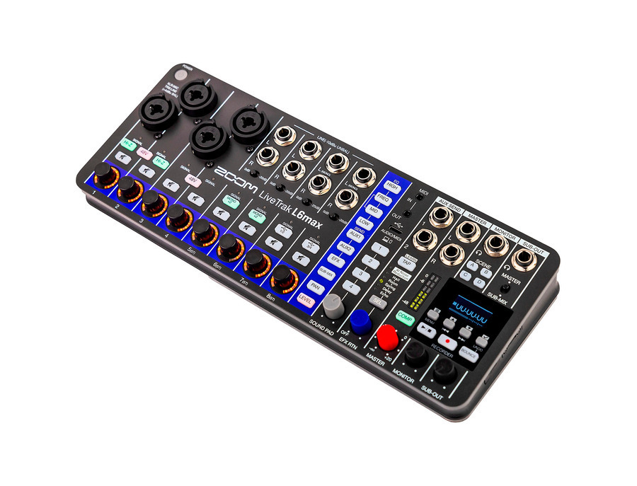 Zoom LiveTrak L6max 12-channel Digital Mixer - What To Know & Where To ...