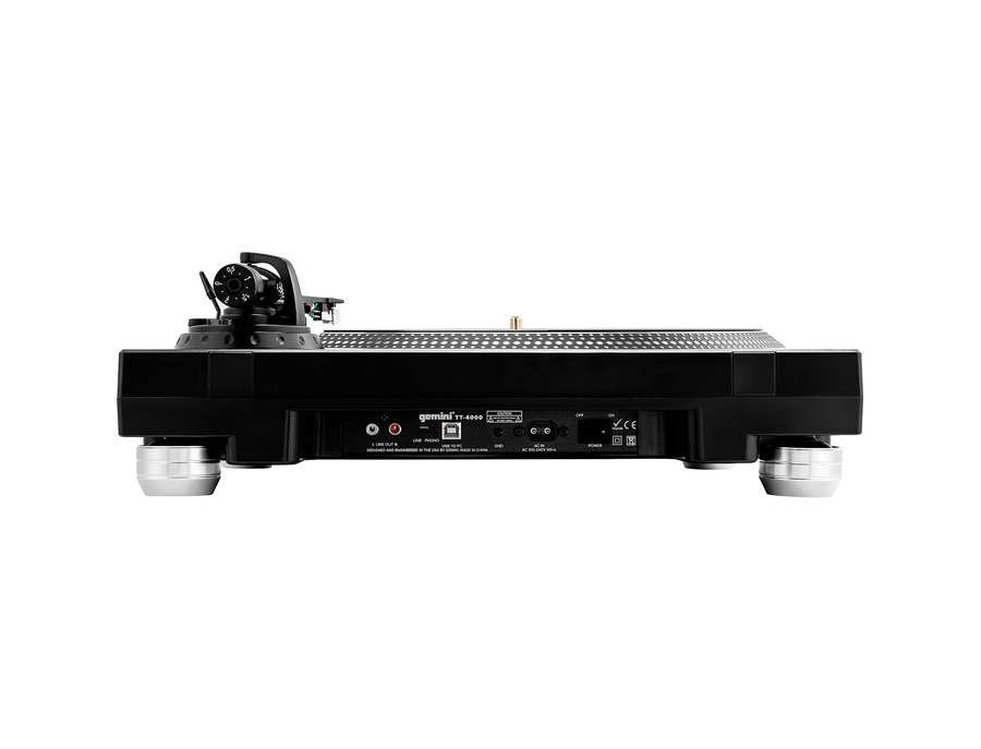 Gemini TT-4000 High-Torque Direct Drive Professional Turntable - What ...