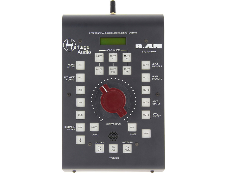 Heritage Audio RAM System 5000 5.1 Monitor Controller with Remote ...