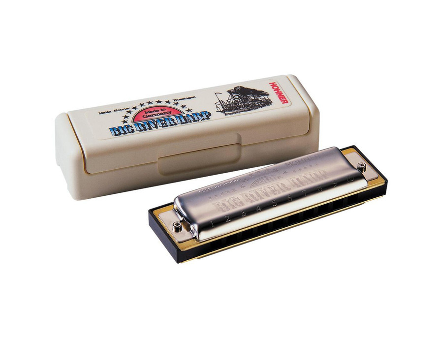 Hohner 590BX-D MS Series Modular Big River Harp Harmonica - Key of D ...