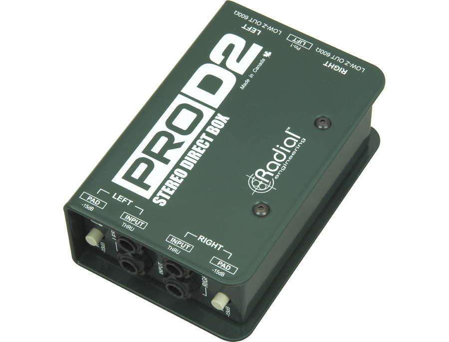 Radial Engineering ProD2 Stereo Direct Box - What To Know & Where To ...