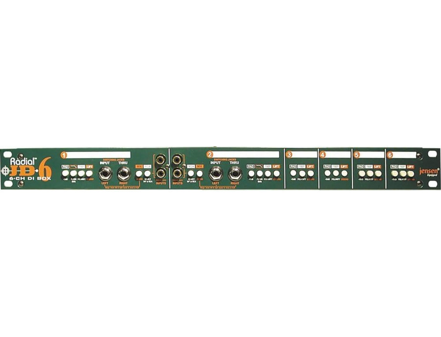 Radial JD6 Six-Channel Rackmount DI - What To Know & Where To Buy ...