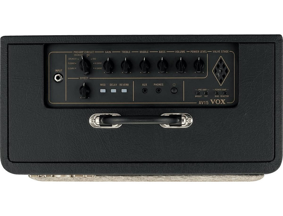Vox AV15 - 15w 1x8" Analog Valve Modeling Amplifier - What To Know ...