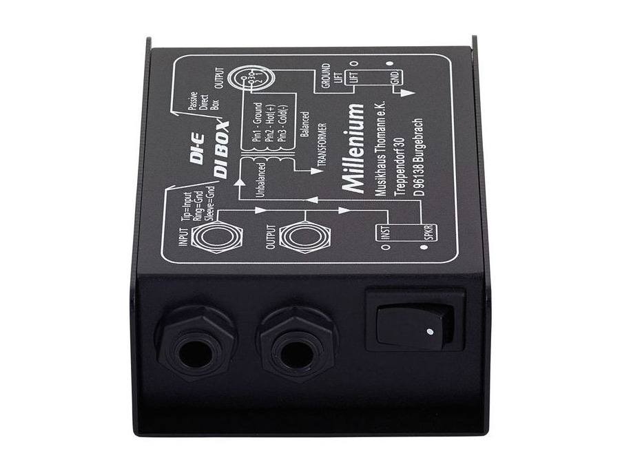 Millenium DI-E passive DI-Box - What To Know & Where To Buy | Equipboard