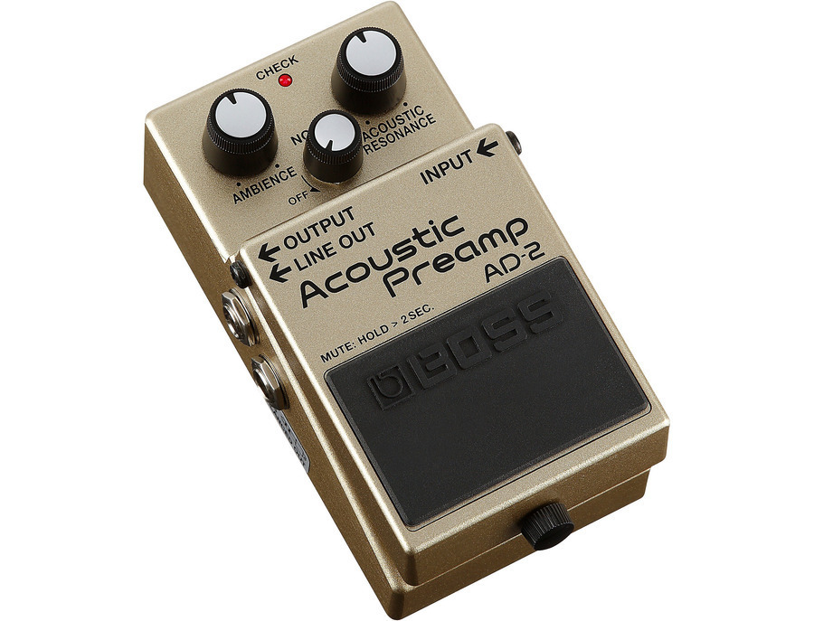 Boss AD-2 Acoustic Preamp - What To Know & Where To Buy | Equipboard
