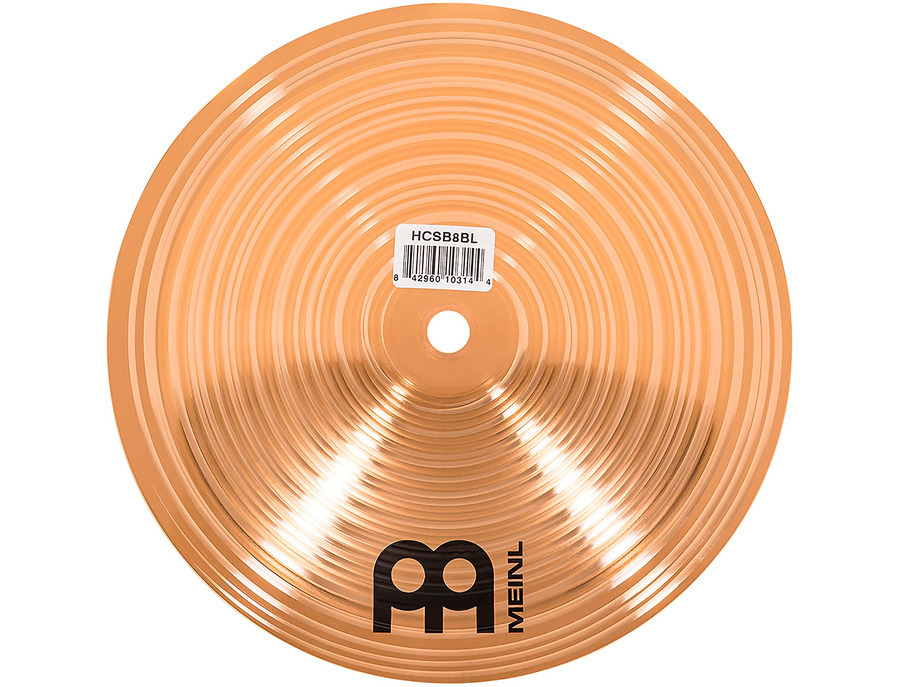 Meinl 8" HCS Bronze Low Bell Cymbal - What To Know & Where To Buy ...