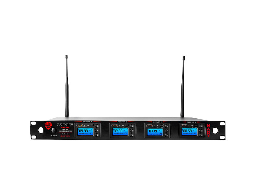 Nady 4W-1KU HT Quad True Diversity 1000-Channel UHF Wireless Handheld ...