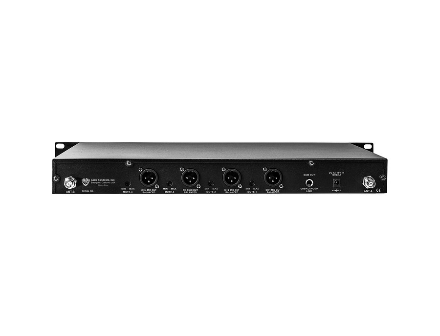 Nady 4W-1KU HT Quad True Diversity 1000-Channel UHF Wireless Handheld ...