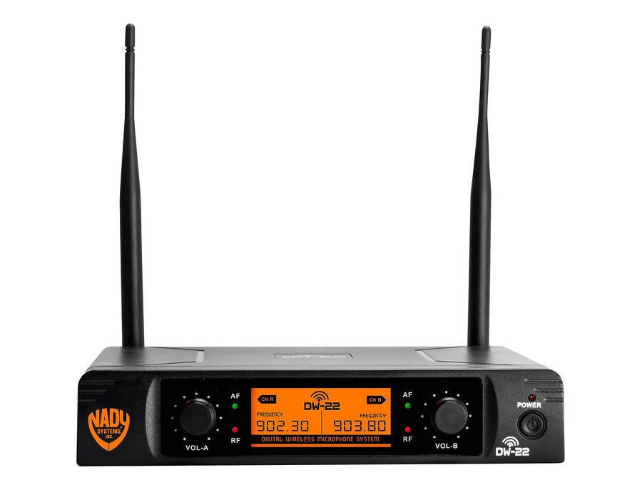 Nady DW-22 HT Dual Digital Wireless System with Handheld Microphone ...