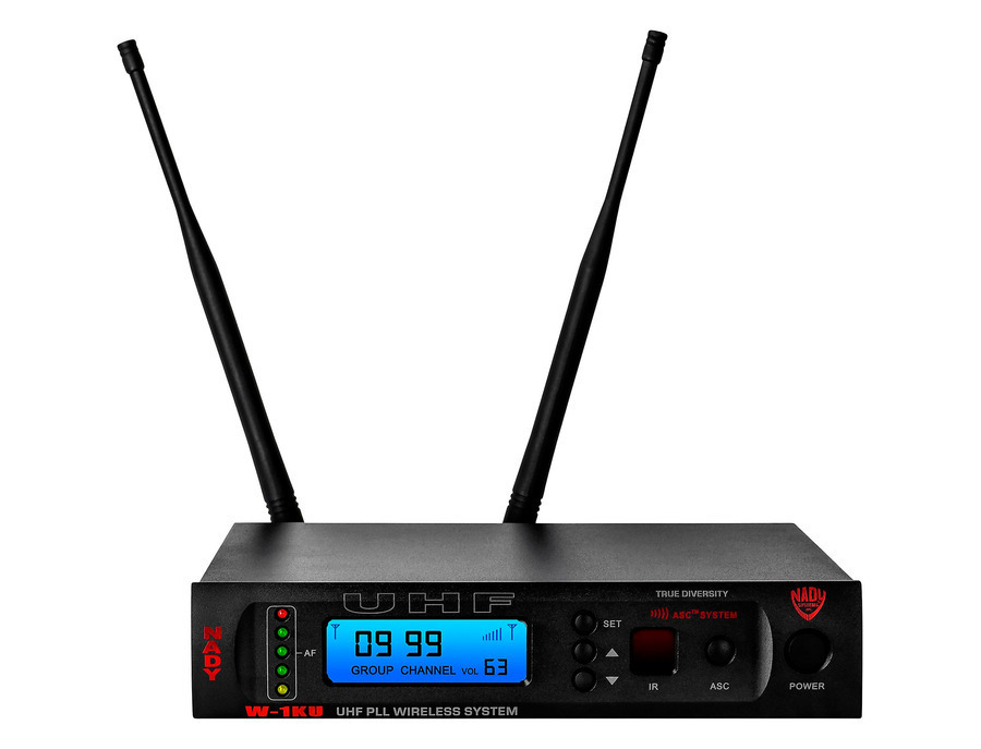 Nady W-1KU-HM10 True Diversity 1000-Channel UHF Wireless Headset ...