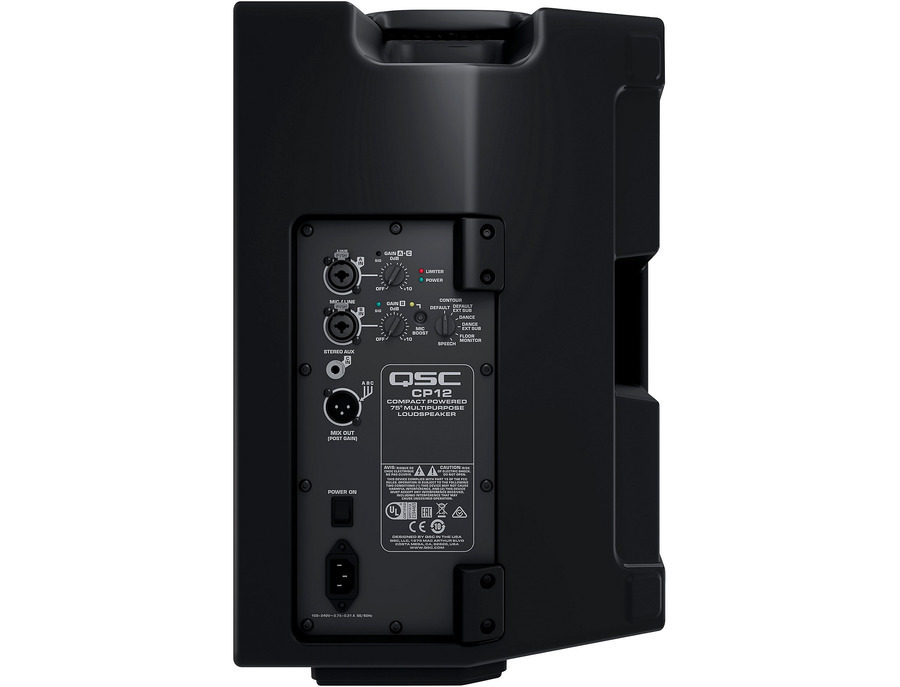 QSC CP12 2-Way 1000-Watt 12" Active Loudspeaker - What To Know & Where ...
