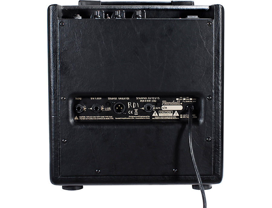 Randall RD1C Diavlo 1-Watt 1x8" Tube Guitar Combo - What To Know ...