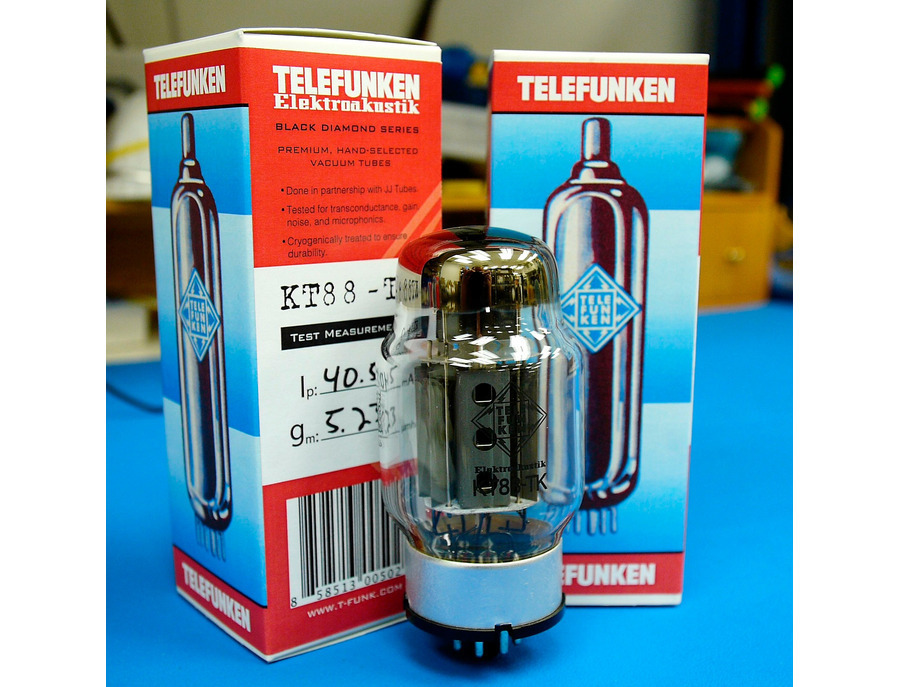 Telefunken KT88-TK Black Diamond Series Power Tubes - What To Know ...