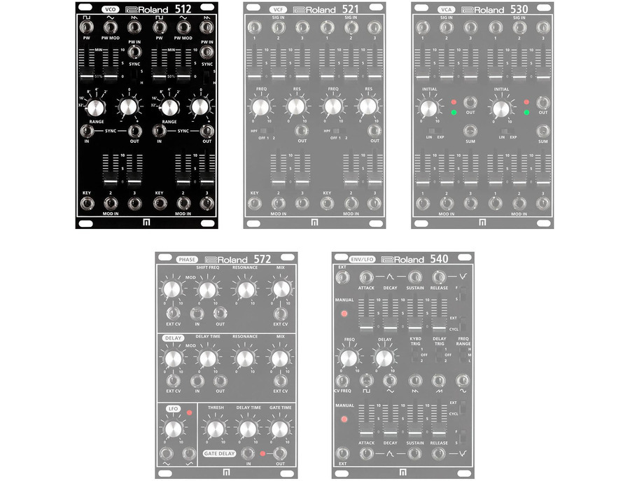 Roland System-500 512 Eurorack Dual VCO Module - What To Know & Where ...