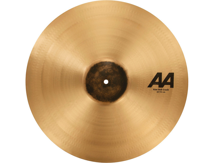Sabian 20" AA Raw Bell Crash Cymbal - What To Know & Where To Buy ...