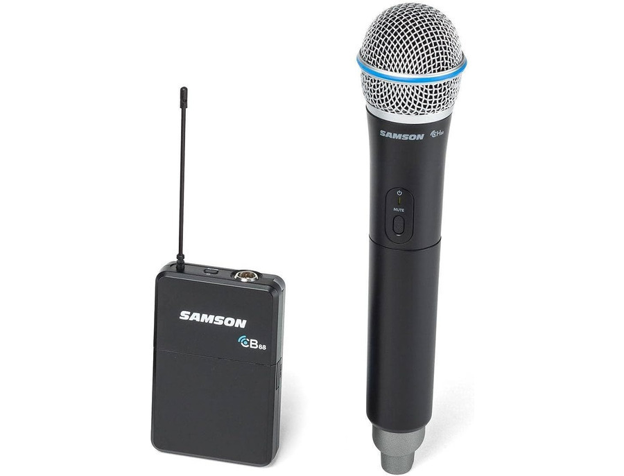 Samson Concert 288m Dual-Channel All-in-One Wireless Microphone System ...