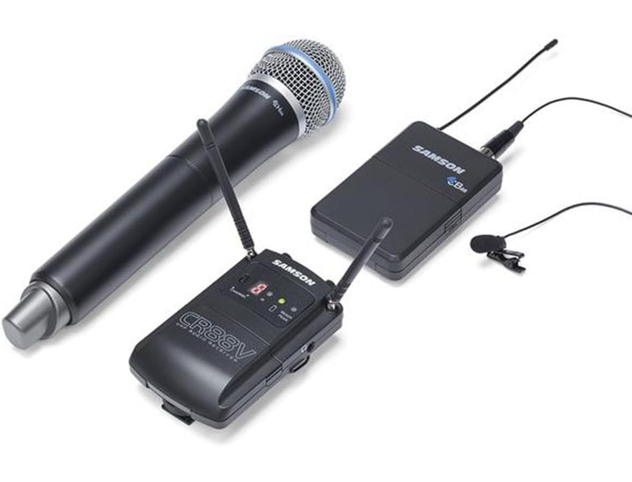Samson Concert 88 Camera Combo Frequency-Agile UHF Wireless Lavalier ...