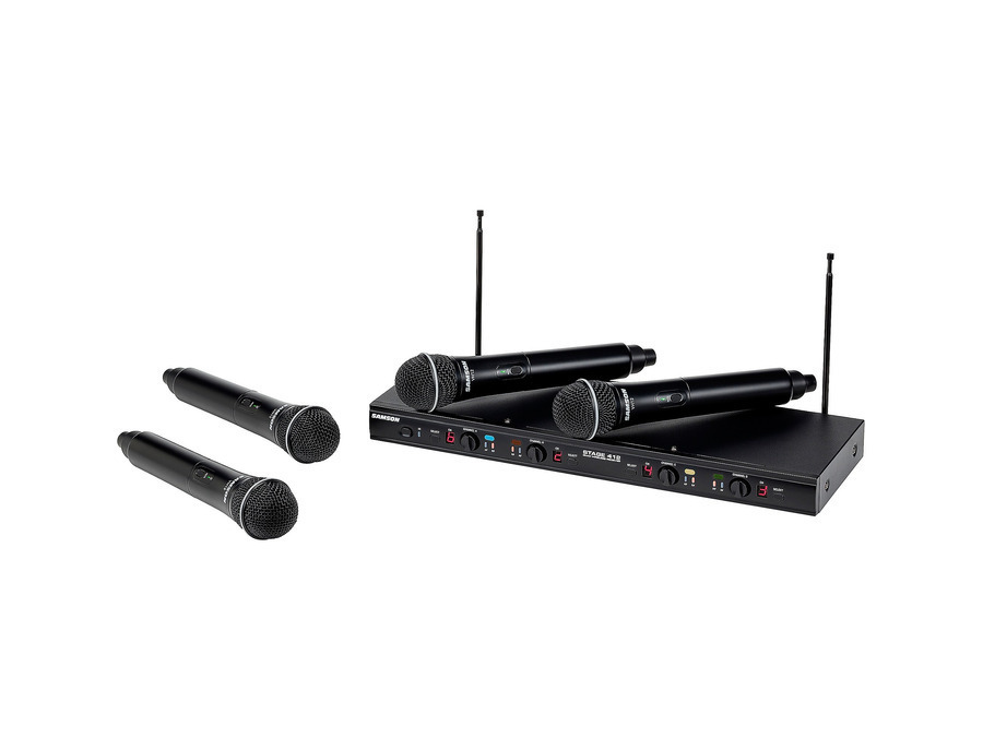 Samson Stage 412 4 Channel Wireless Microphone System - What To Know ...