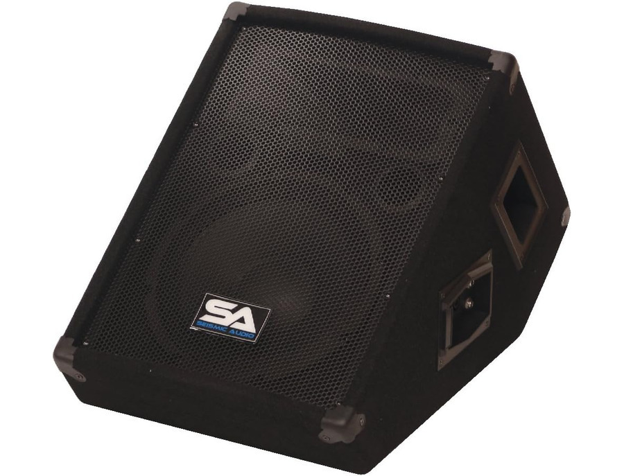 Seismic Audio SA-10MT Passive 1x10" 150w Floor Monitor Wedge Speakers w ...