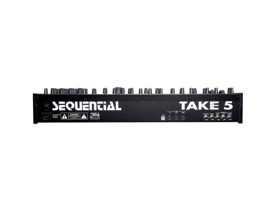 Sequential Take 5 44-Key 5-Voice Compact Polyphonic Synthesizer - What ...