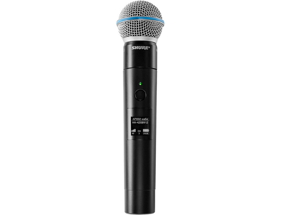 Shure MXW2/BETA58 Wireless Microphone Transmitter with Beta 58A (Band ...