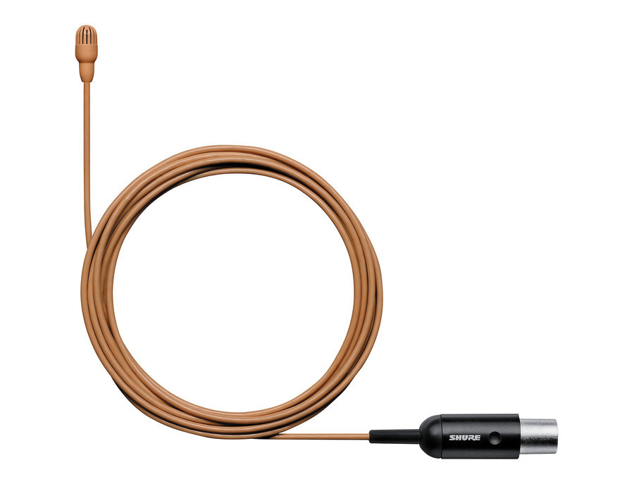 Shure TL47C/O-MTQG-A Omnidirectional Lavalier Microphone with TA4F ...