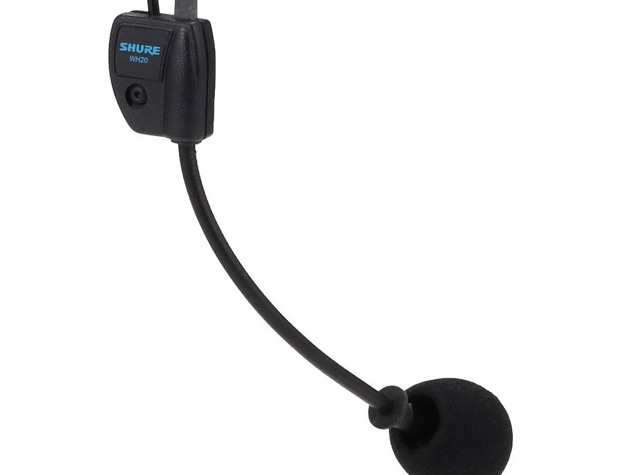 Shure WH20XLR Cardioid Dynamic Headset Mic w/ XLR Connector - What To ...