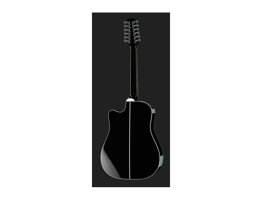 Takamine EF381SC 12-String Dreadnought Cutaway Acoustic-Electric Guitar ...