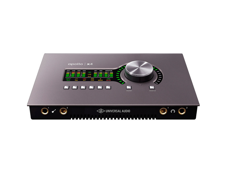 Universal Audio Apollo x4 QUAD Heritage Edition Thunderbolt 3 Audio ...