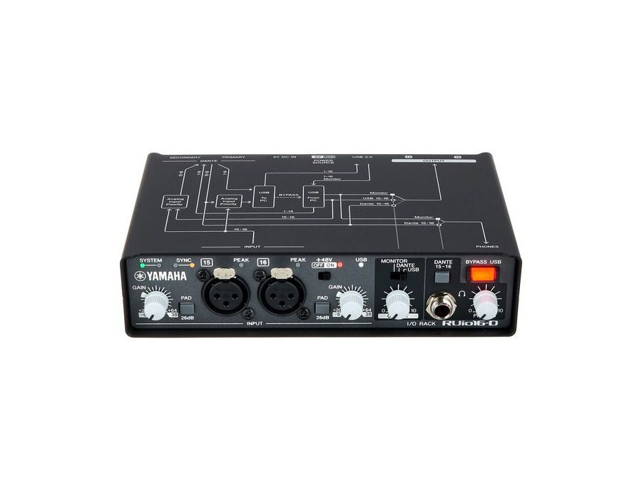 Yamaha RUio16-D Dante USB Audio Interface - What To Know & Where To Buy ...
