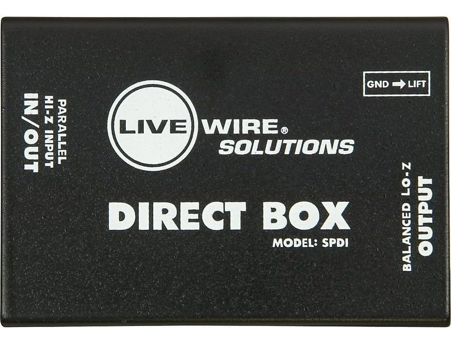 Livewire SPDI Passive Direct Box with Attenuation Pad - What To Know ...