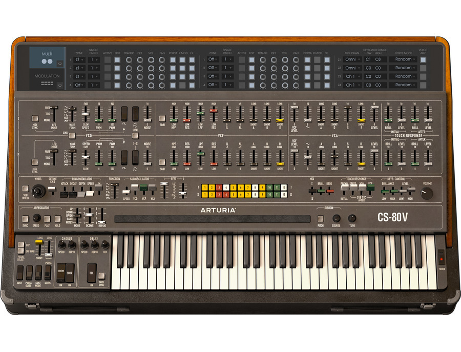 Arturia CS-80 V Software Synthesizer - What To Know & Where To Buy ...