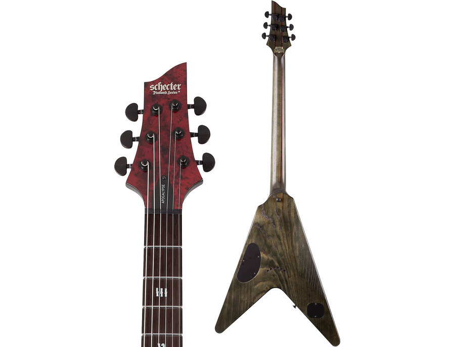 Schecter V-1 FR Apocalypse Guitar - What To Know & Where To Buy ...