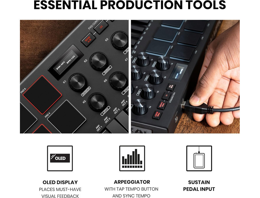 Akai MPK Mini MK3 Black - What To Know & Where To Buy | Equipboard