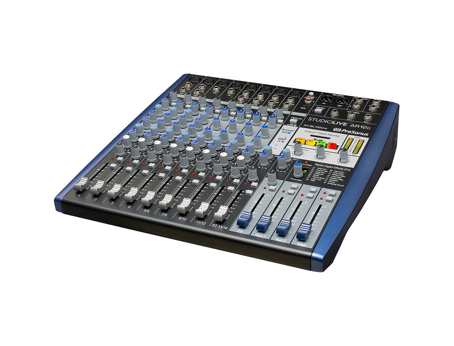 PreSonus StudioLive AR12c Mixer and Audio Interface with Effects - What ...