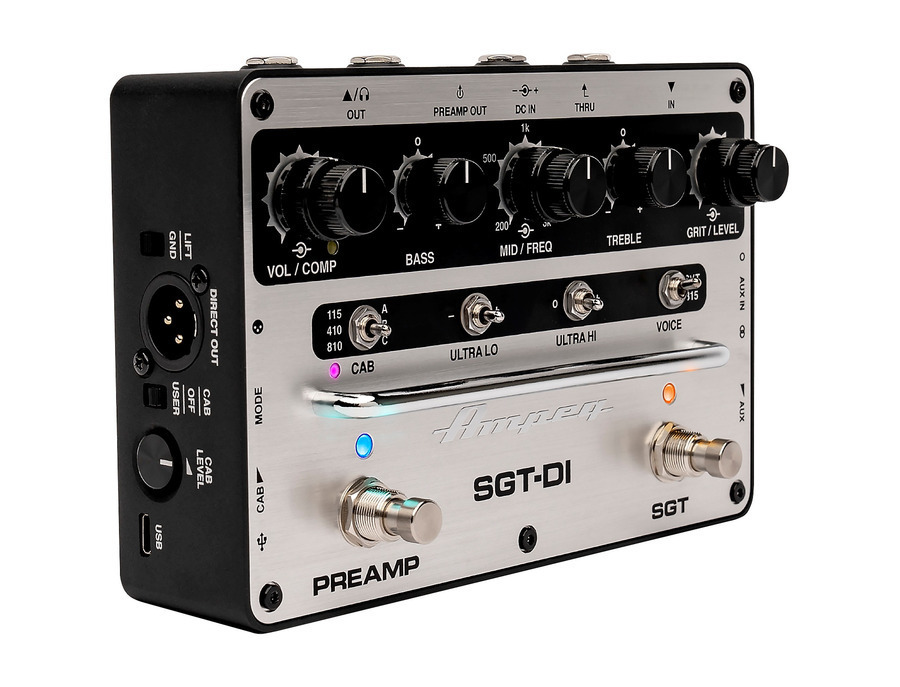 Ampeg SGT-DI Bass Preamp Pedal and DI - What To Know & Where To Buy ...