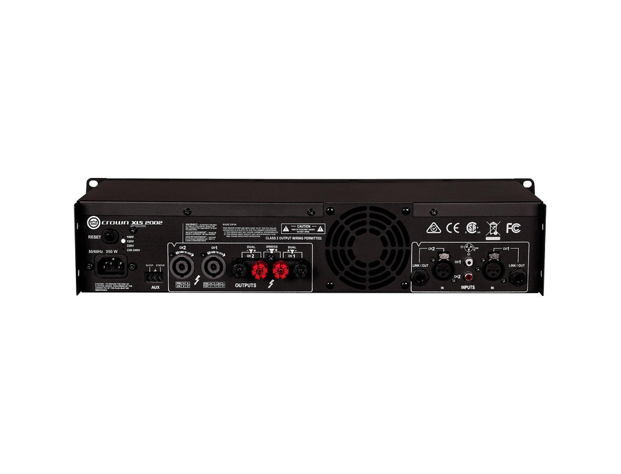 Crown XLS 1502 525W 2-channel Power Amplifier - What To Know & Where To ...