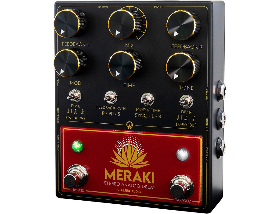 Walrus Audio Meraki Stereo Analog Delay - What To Know & Where To Buy ...