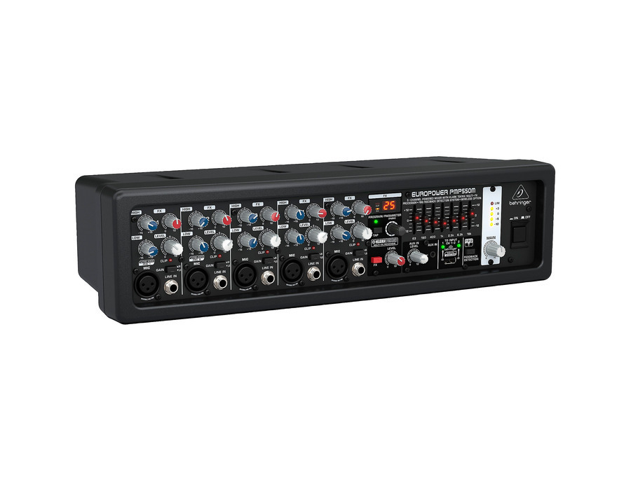 Behringer Europower PMP550M 5-channel 500W Powered Mixer - What To Know ...