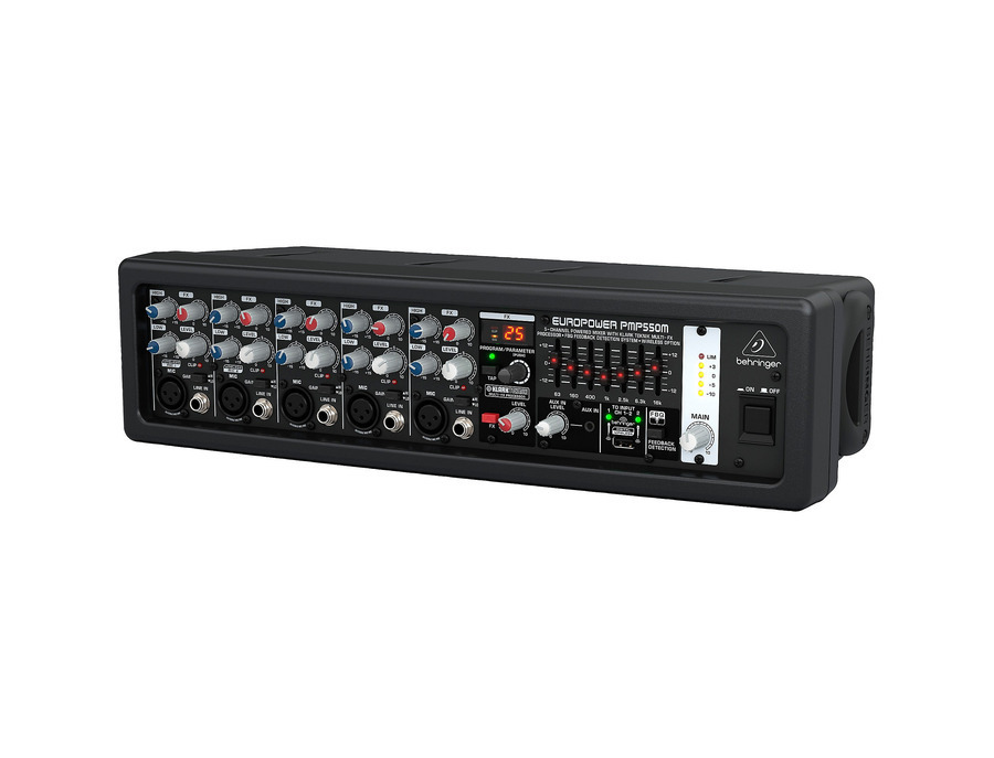 Behringer Europower PMP550M 5-channel 500W Powered Mixer - What To Know ...