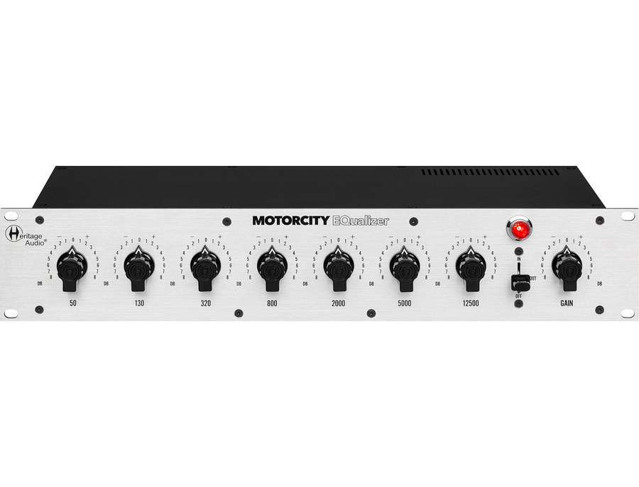 Heritage Audio MotorCity EQualizer - Mono 7-band Passive EQ - What To ...