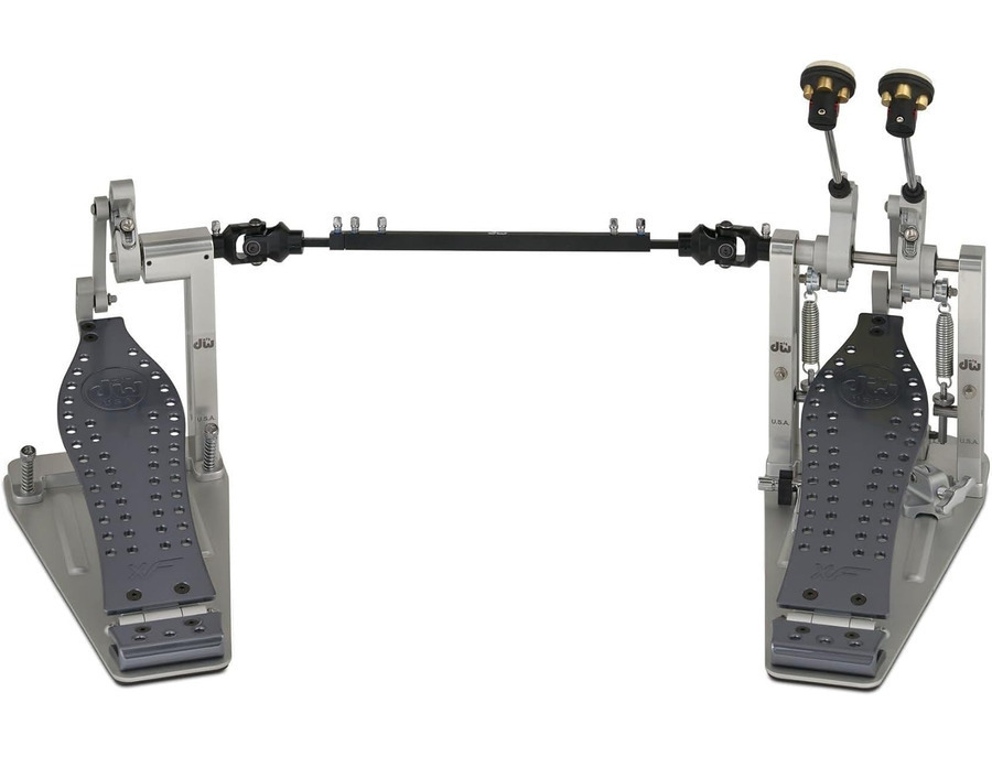 DW Machined Direct Drive Double Bass Drum Pedal with Extended Footboard ...